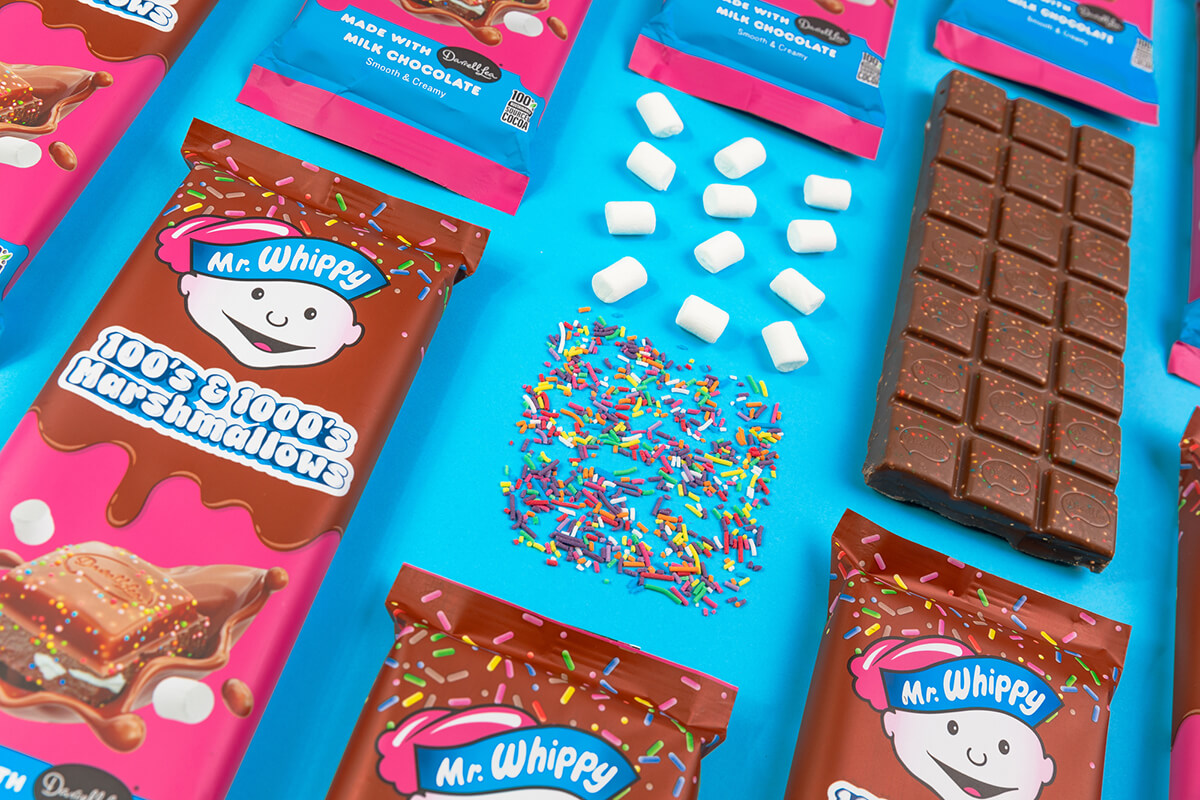 Mr Whippy and Darrell Lea Unveil New Chocolate Block - Mr Whippy