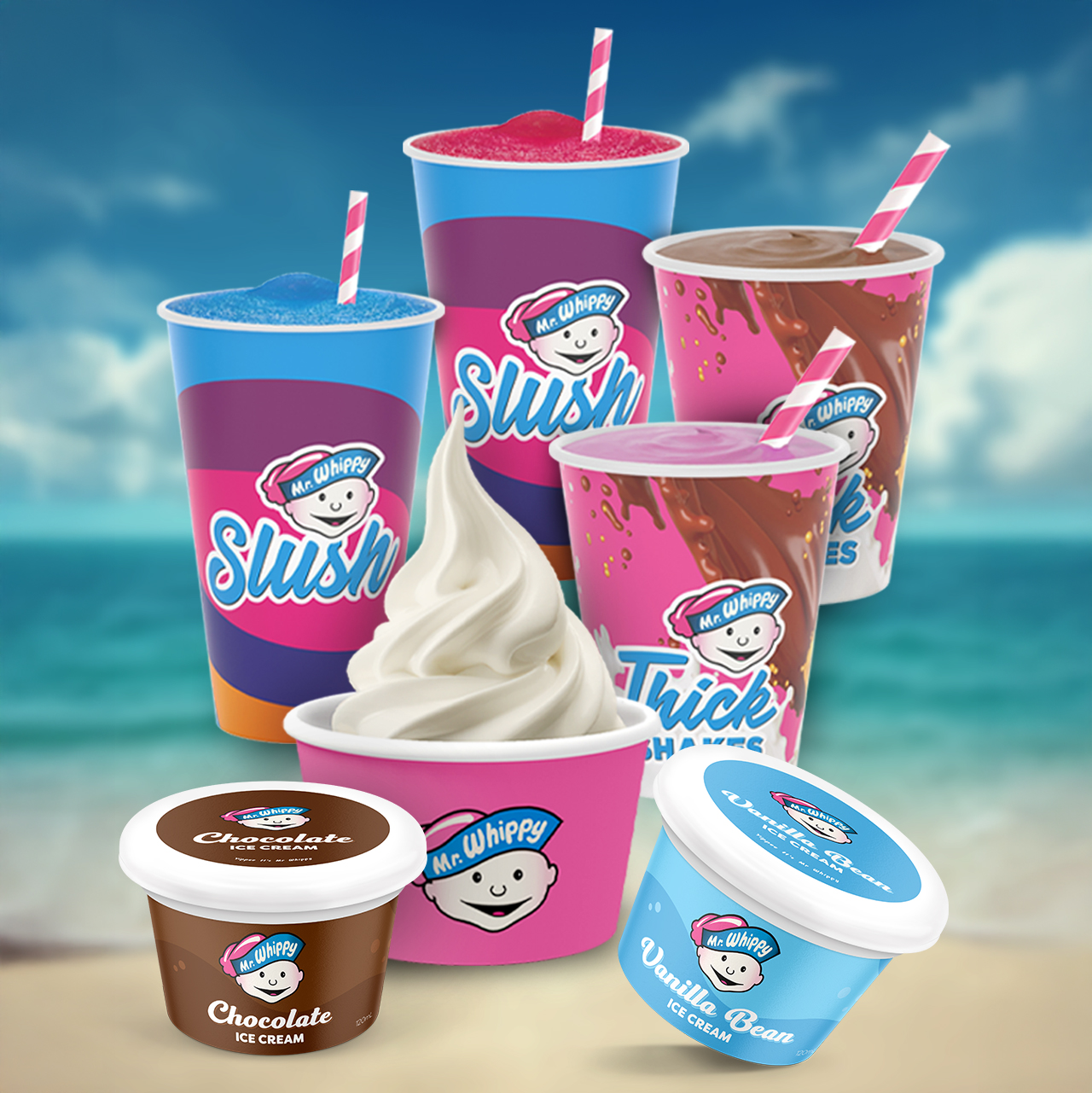 Mr Whippy Product Range - Mr Whippy