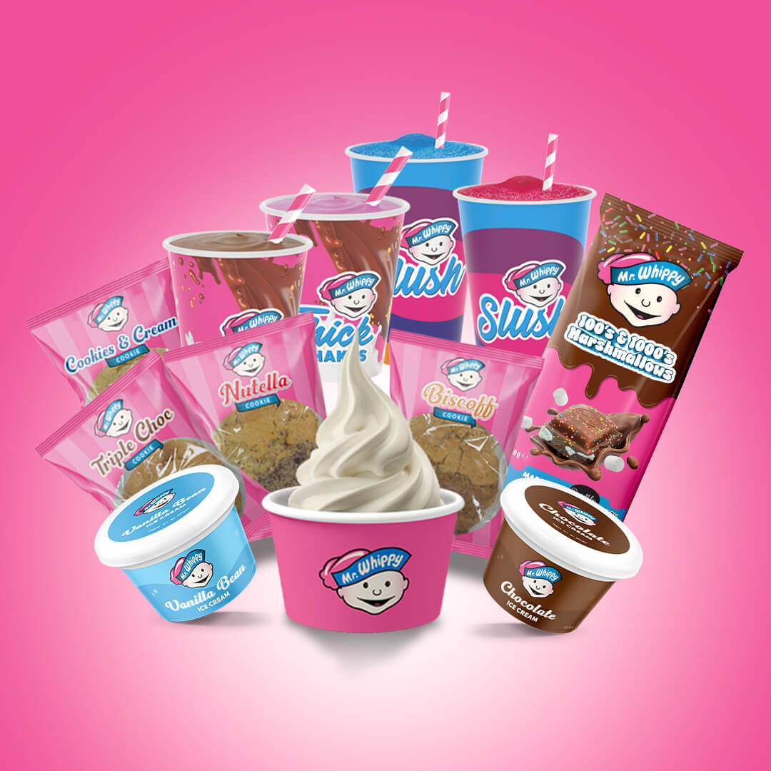 Mr Whippy Product Range - Mr Whippy